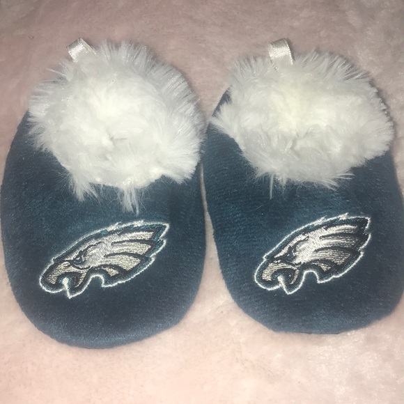 Forever Collectibles | Shoes | Philadelphia Eagles Baby Slippers | Poshmark